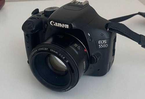 Фотоаппарат canon 550D