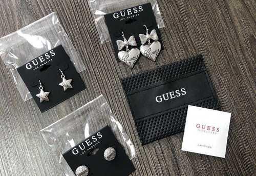 Серьги guess, новые