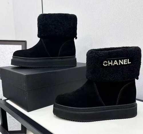 Угги ботинки женские зимние Chanel 36-41
