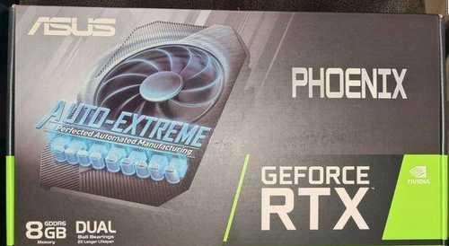 Видеокарта asus GeForce RTX 3050 8GB Phoenix