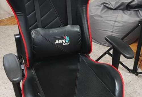 Кресло игровое Aerocool AC110 Red красный