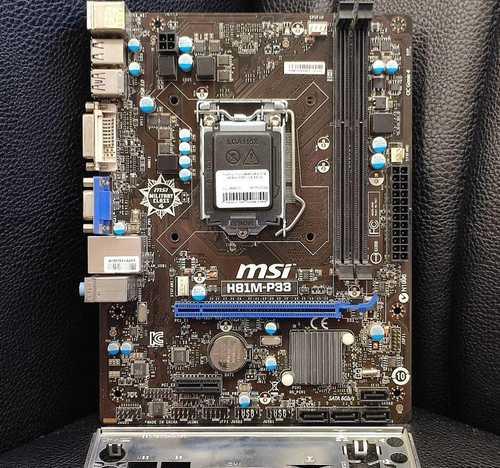 Материнская плата MSI H81M-P33