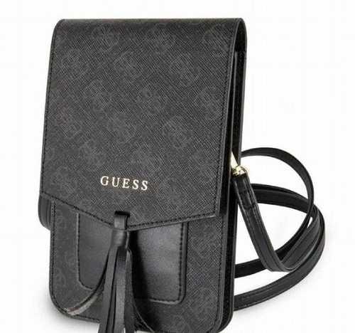 Сумка Guess для смартфонов Wallet Bag 4G Black