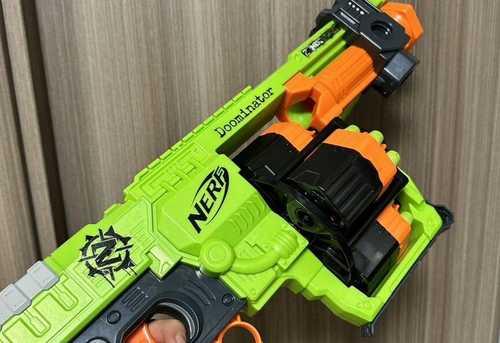 Бластер nerf zombie