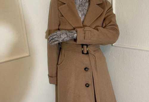 Пальто шерстяное женское H&M р.44-46