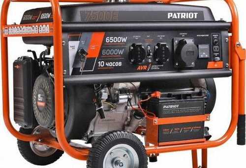 Генератор бензиновый patriot GRS 7500 E 476102288