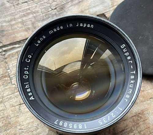 Объектив Super Takumar 1 2/35 Asahi, Japan, Япония