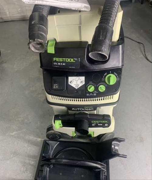 Строительный пылесос festool CTL 36 E AC