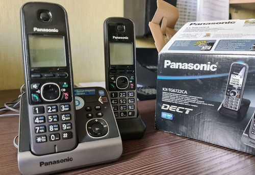 Телефон Panasonic KX-TG6722CA