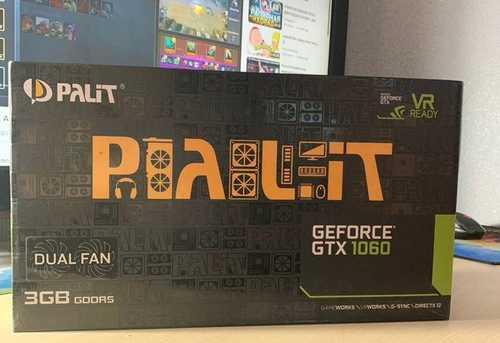 Видеокарта PCI-E Palit GeForce GTX 1060 dual 3G 30