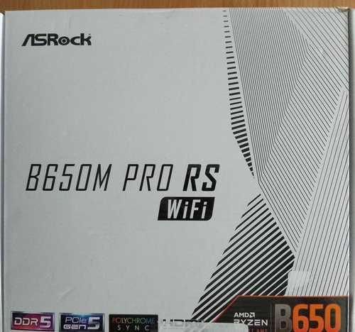 Материнская плата ASRock B650M PRO RS wifi