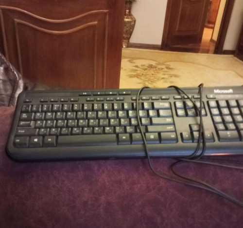 Клавиатура microsoft wired keyboard 600