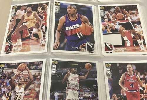 Коллекция баскетбольных карточек Upper Deck NBA