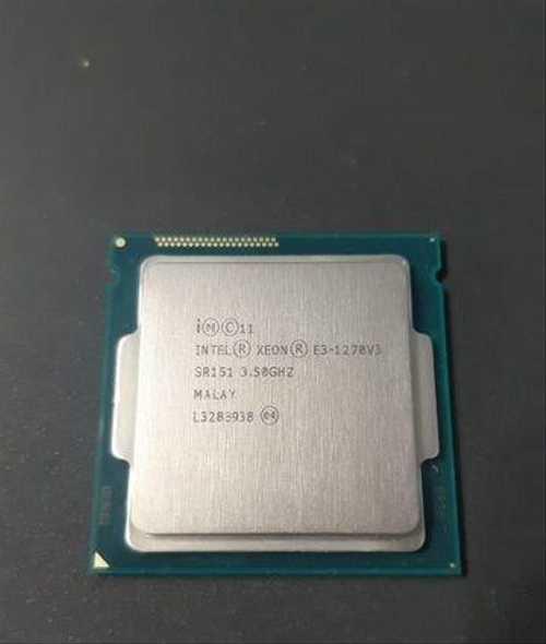 Процессор Xeon E3-1270V3