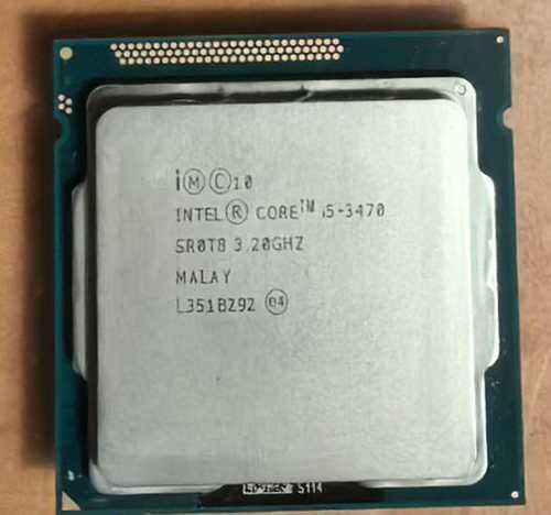 Процессор intel core i5 3470