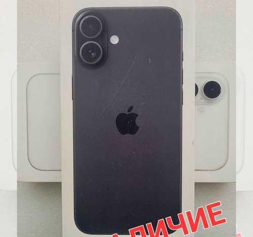 iPhone 16 Plus Black 256 Gb SIM eSIM в наличии