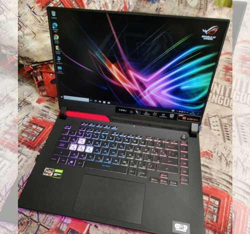 Новый ноутбук asus ROG strix G15 (G513IH-HN