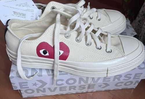 Кеды converse play comme des garcons оригинал