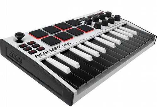 Akai MPK Mini MK3 White клавиатура новая