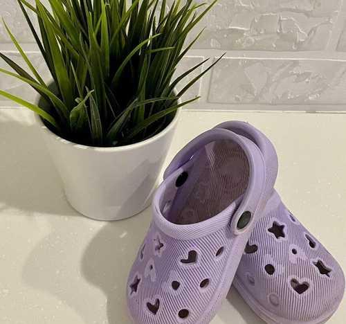 Crocs шлепки детские 22