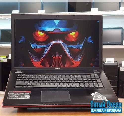 Игровой MSI 17.3 FHD, Core i5, 8Gb, SSD 960Gb, GTX