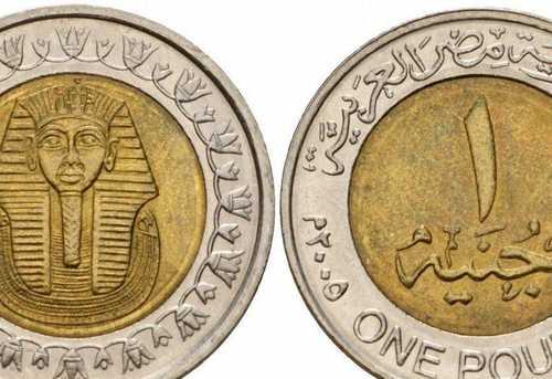 Монета 1 фунт Египет
