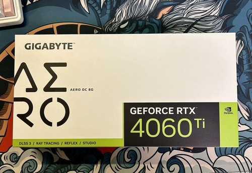 Видеокарта Gigabyte RTX4060Ti Aero OC, 8GB