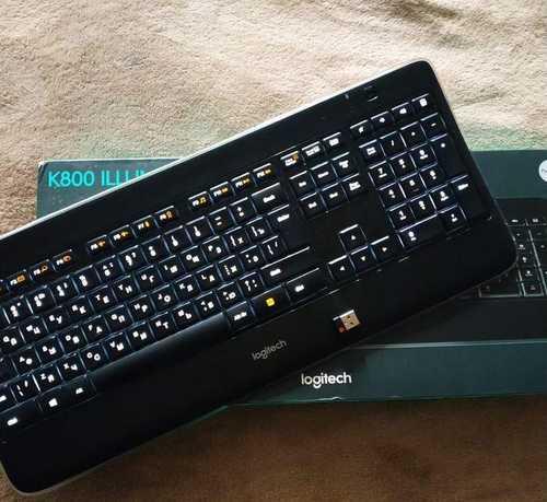 Клавиатура logitech k800