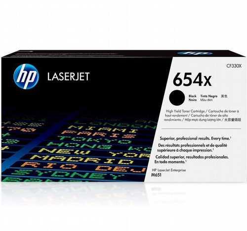 Картридж HP 654A для принтера LaserJet