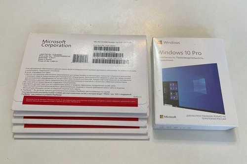 Windows 10 pro oem и box