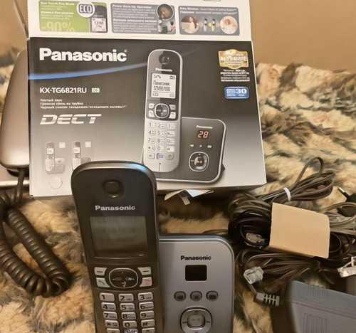 Panasonic dect KX-TG6821 RU Eco