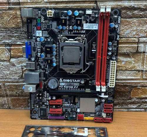 Комплект Biostar H61MLC   Intel Core i5-2500 LGA 1