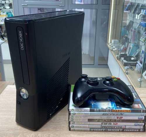 Xbox 360S   7 дисков