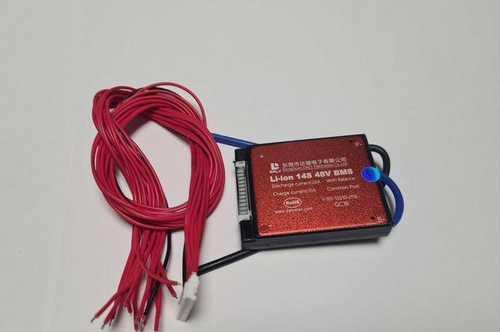 Плата контроля BMS Li-ion 14S 48V 20A