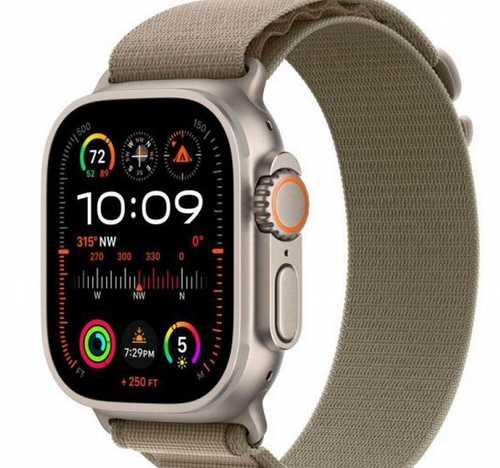 Apple Watch Ultra 2 49mm Alpine Loop Olive