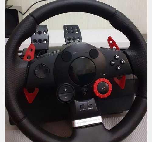 Игровой руль logitech driving force gt