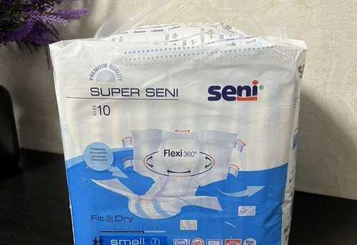 Подгузники памперсы для взрослых seni 10 шт