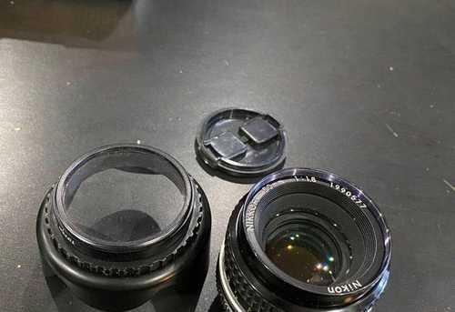 Объектив Nikon Nikkor 50mm F/1.8 Ais Lens