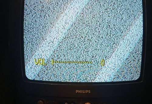 Телевизор Philips с кинескопом