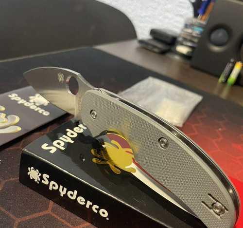 Новый складной нож Spyderco sage 1 Maxamet