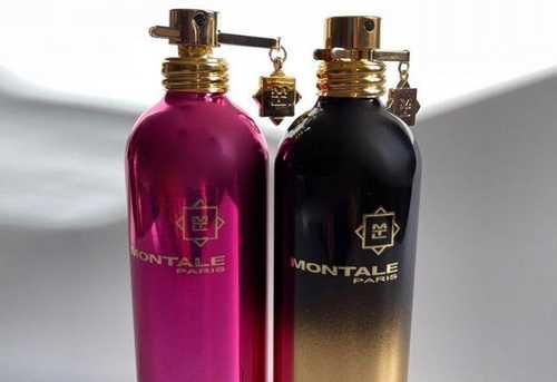 Распив montale Roses elixir и amber musk