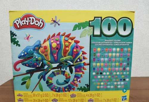 Play-Doh Мега упаковка 100 баночек