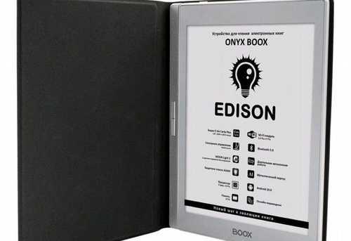 Электронная книга Onyx Edison белая + обложка