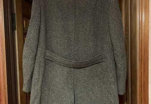 Шерстяное пальто 54р, мужское