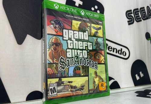 Grand Theft Auto San Andreas Xbox Новая
