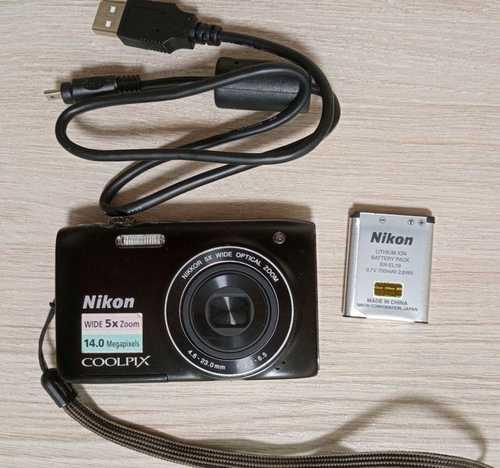 Компактный фотоаппарат Nikon Coolpix S3100