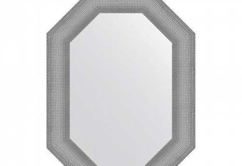 Зеркало Evoform Octagon BY 7289 56x76 серебряная