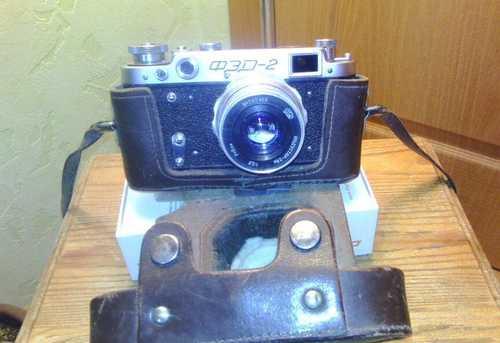 Плёночный фотоаппарат СССР фэд 2