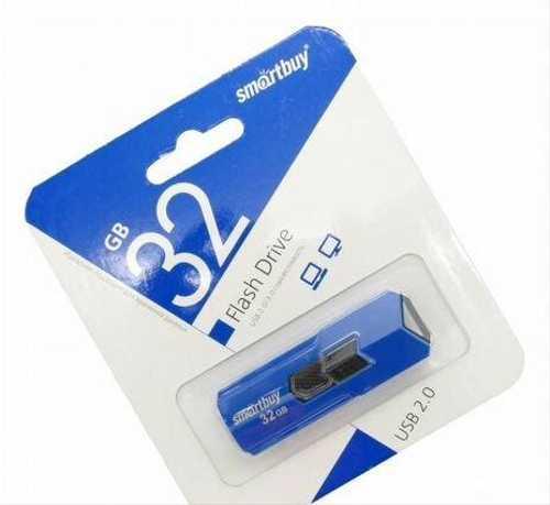 USB флешка 32GB Smartbuy Stream Blue