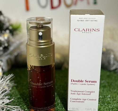 Сыворотка для лица Clarins Double Serum